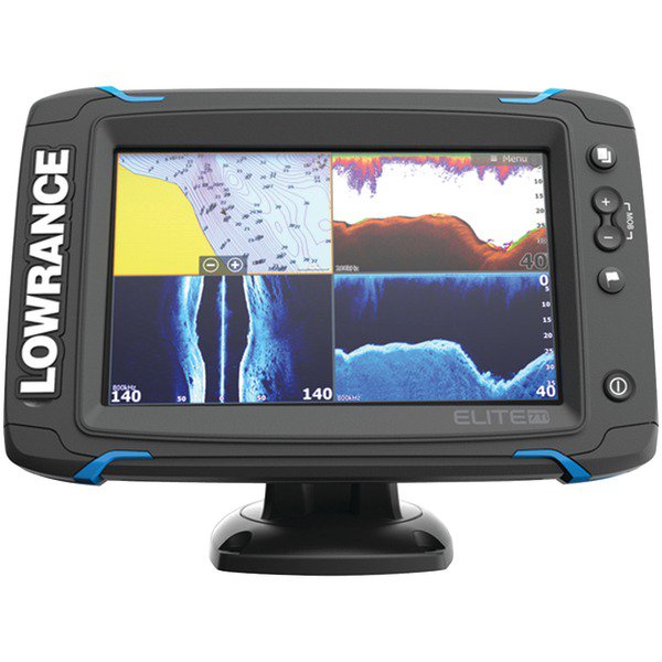 LOWRANCE 000-12417-001 Elite-7Ti Mid/High/DownScan Fishfinder/Chartplotter