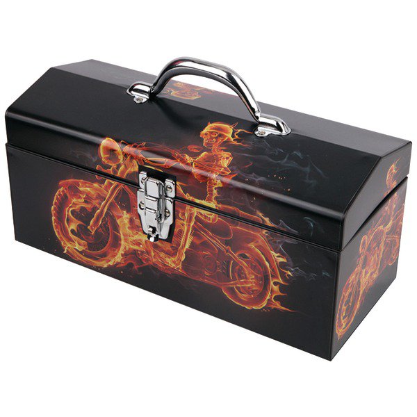 SAINTY 24-034 Ghost Rider Motorcycle 16"" Tool Box