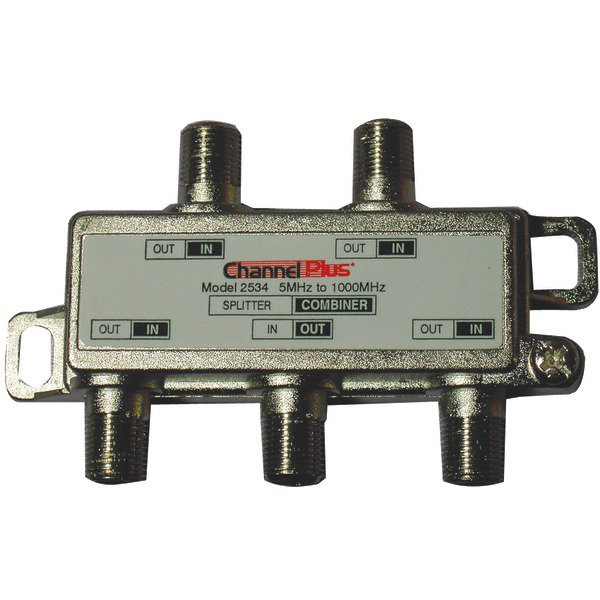 CHANNEL PLUS 2534 Splitter/Combiner (4 way)