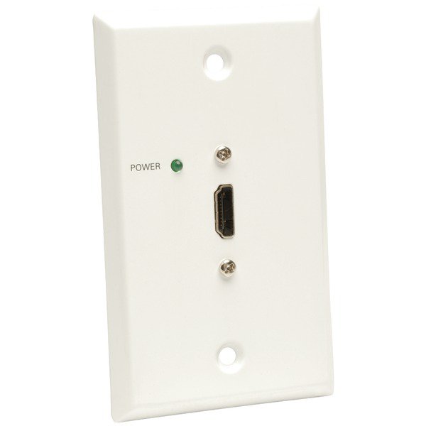 TRIPP LITE B126-1P0-WP-1 HDMI(R) Over CAT-5/6 Passive Wall Plate Remote ...