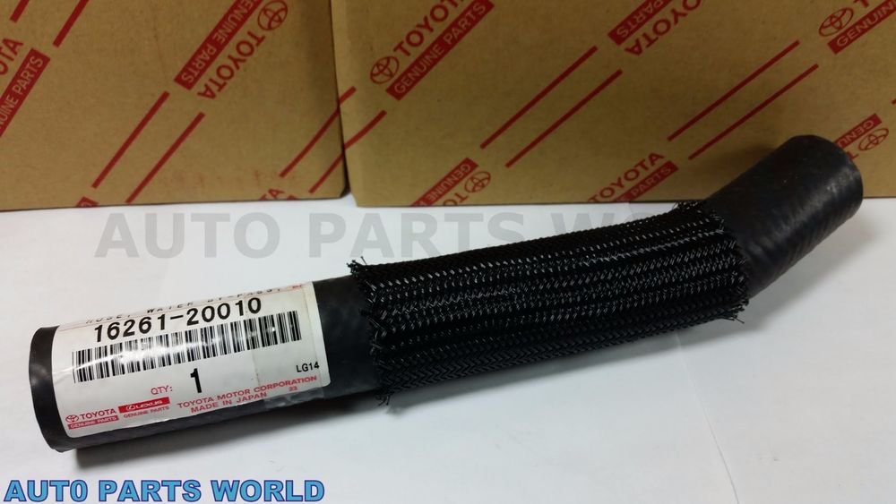 GENUINE OEM TOYOTA LEXUS WATER BY PASS HOSE 16261-20010