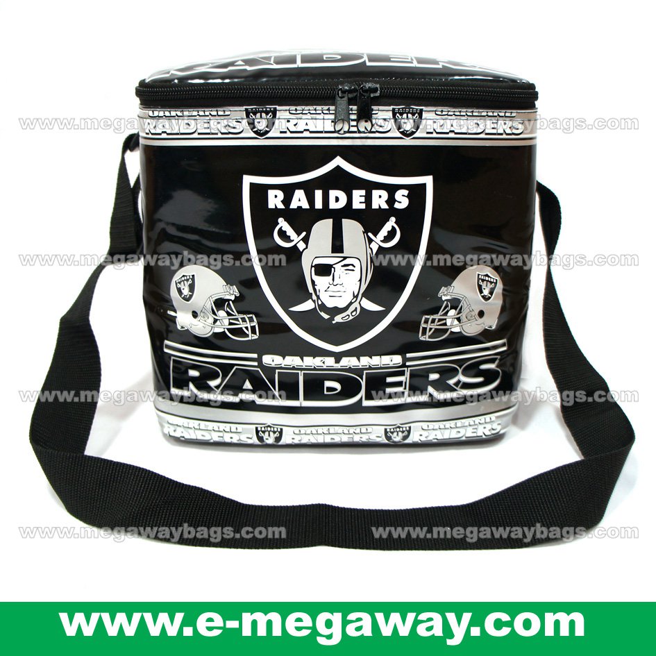 Oakland Raiders Fans Bag Lunch Cans Food Sandwiches Cooler Thermos Gift ...