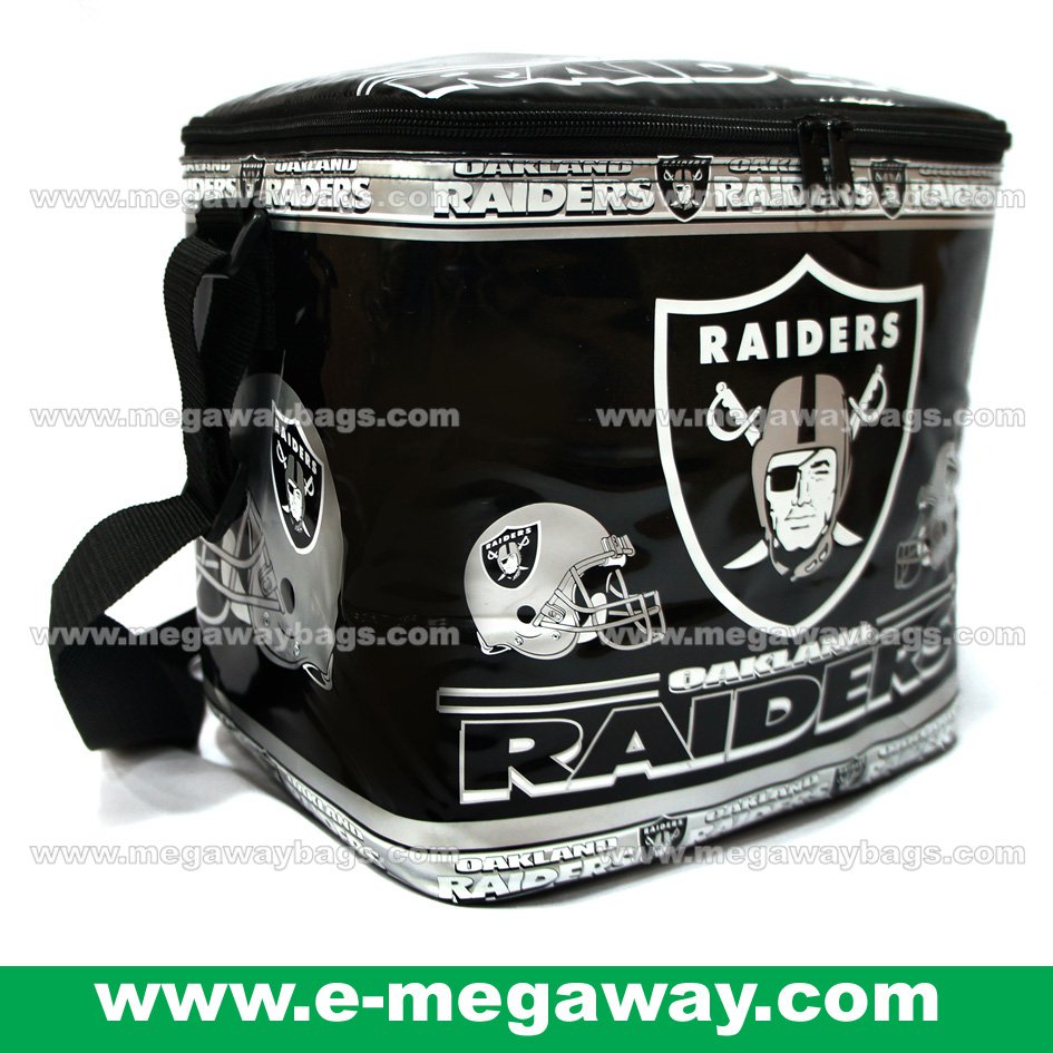 Oakland Raiders Fans Bag Lunch Cans Food Sandwiches Cooler Thermos Gift ...