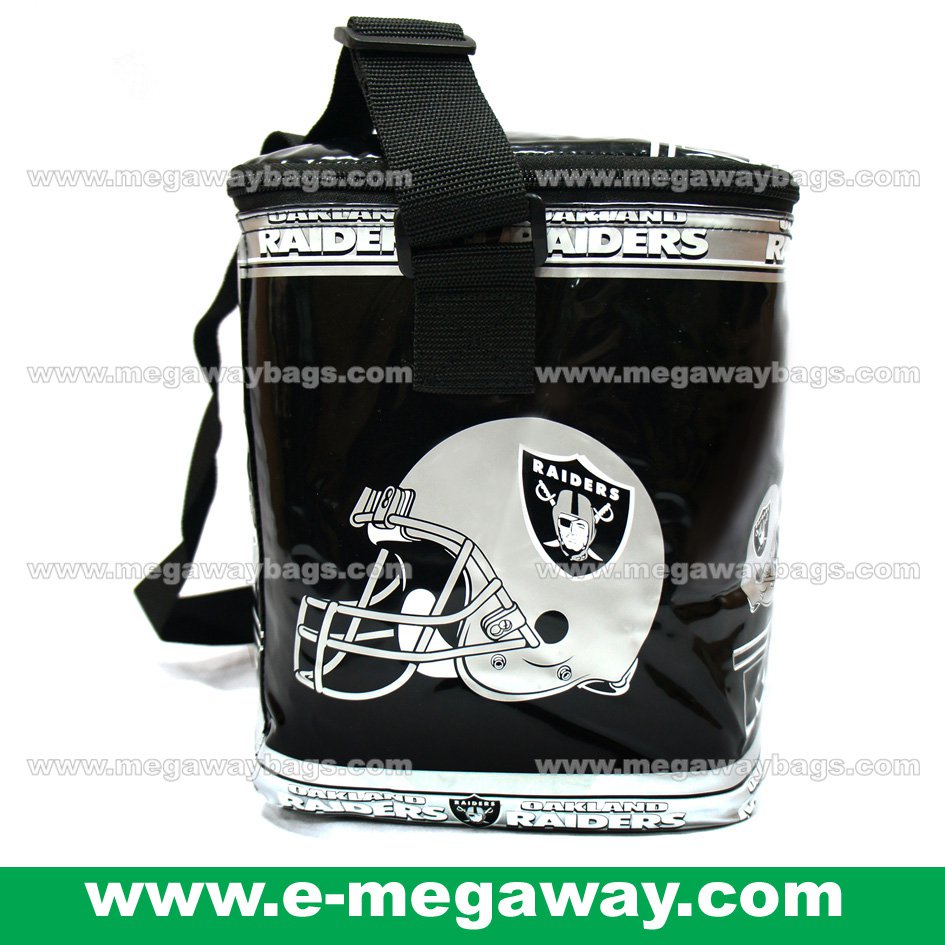 Oakland Raiders Fans Bag Lunch Cans Food Sandwiches Cooler Thermos Gift ...
