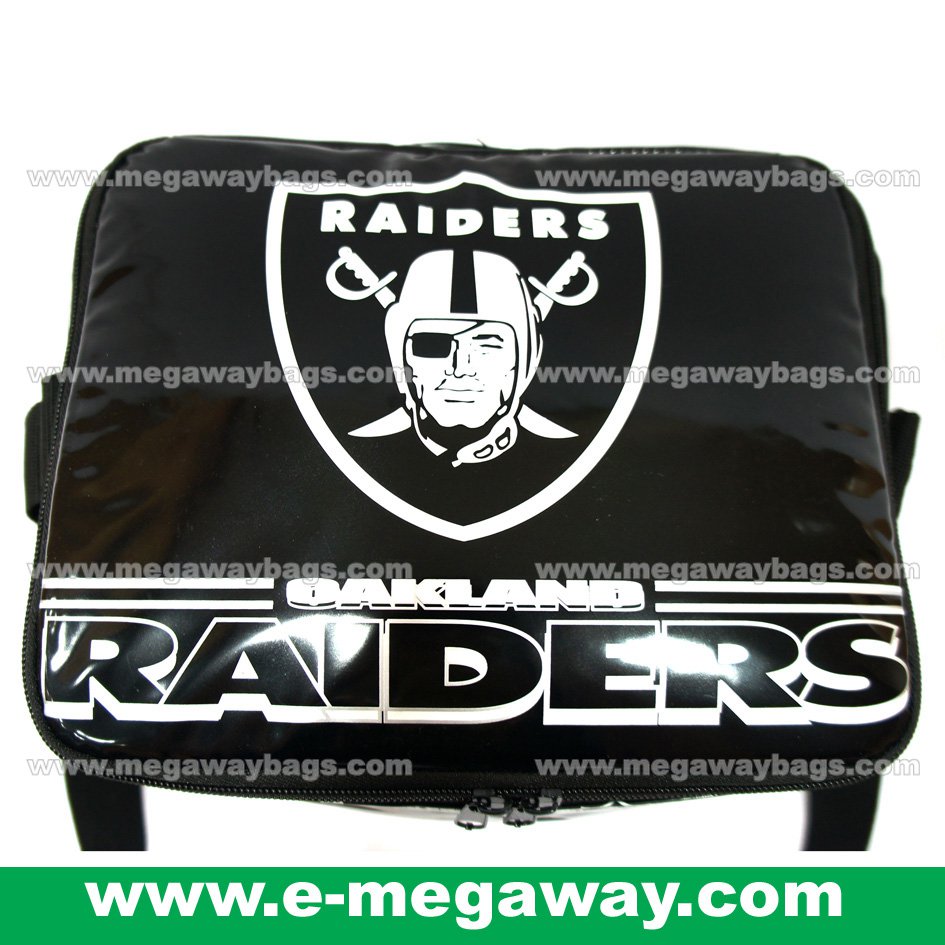 Oakland Raiders Fans Bag Lunch Cans Food Sandwiches Cooler Thermos Gift ...