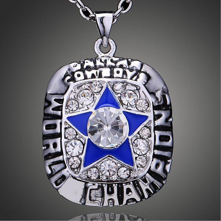 1972 Dallas Cowboys Super Bowl Champion Necklaces Pendants National ...