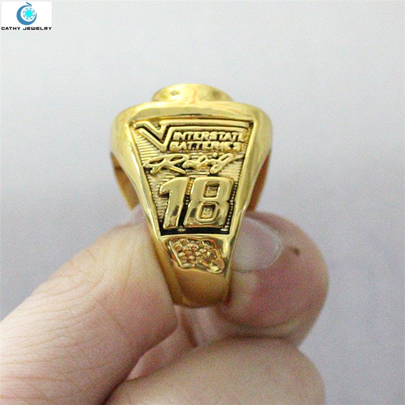 1993 NASCAR "Daytona 500" Winners Gold Plated Championship Ring men ...