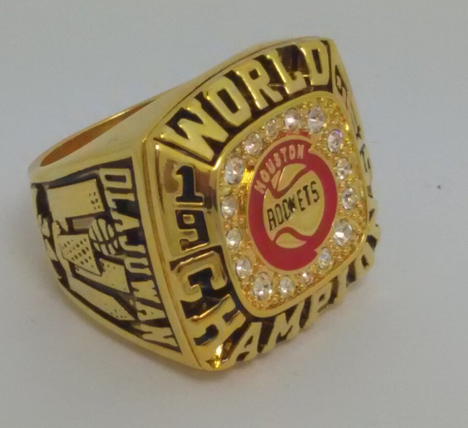 1994 Houston Rockets Basketball Championship ring replica size 10 US-in ...