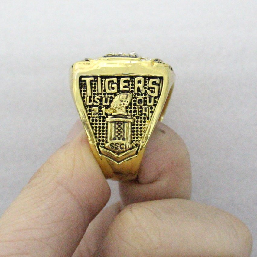 2003 LSU Tigers Men's Football NCAA National Championship Ring, Custom ...