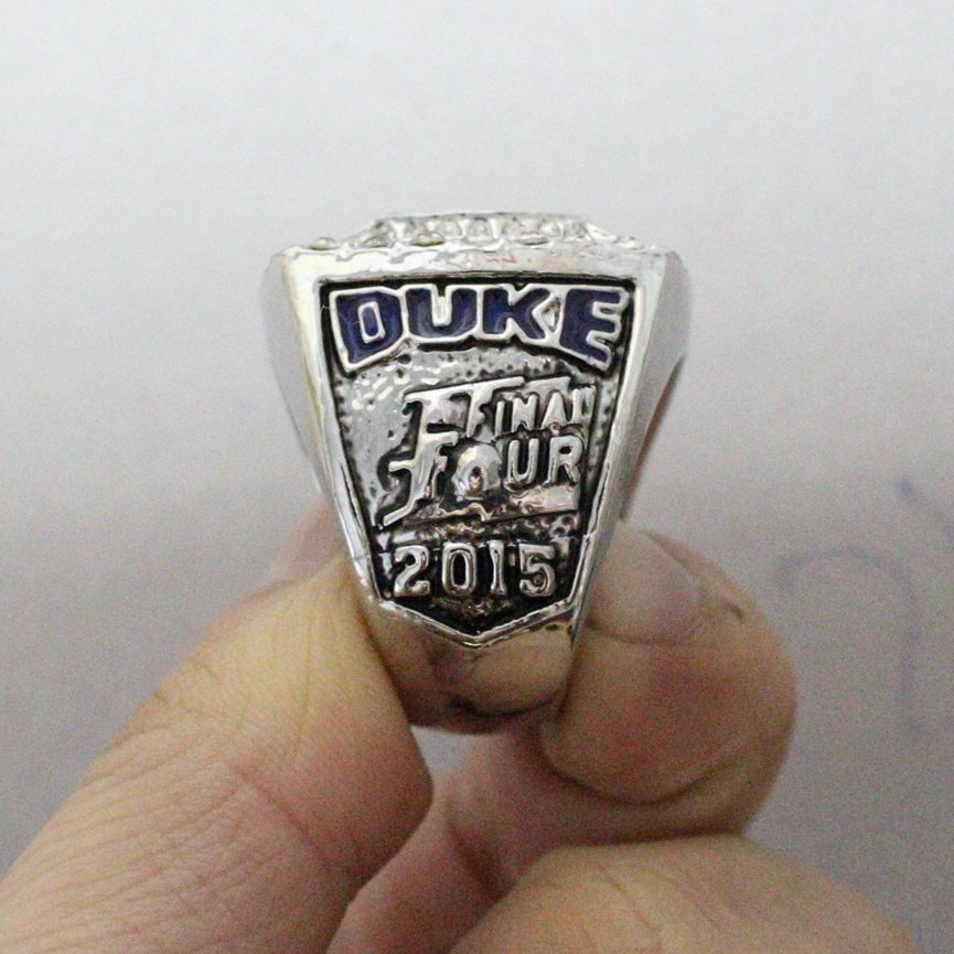 2015 Duke Blue Devils NCAA Men's Basketball National Championship Ring ...