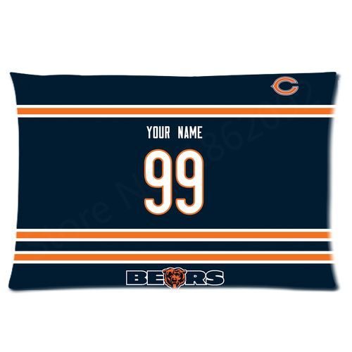 Custom Chicago Bears Football Pillowcase NFL Pillow Case Cover Your ...