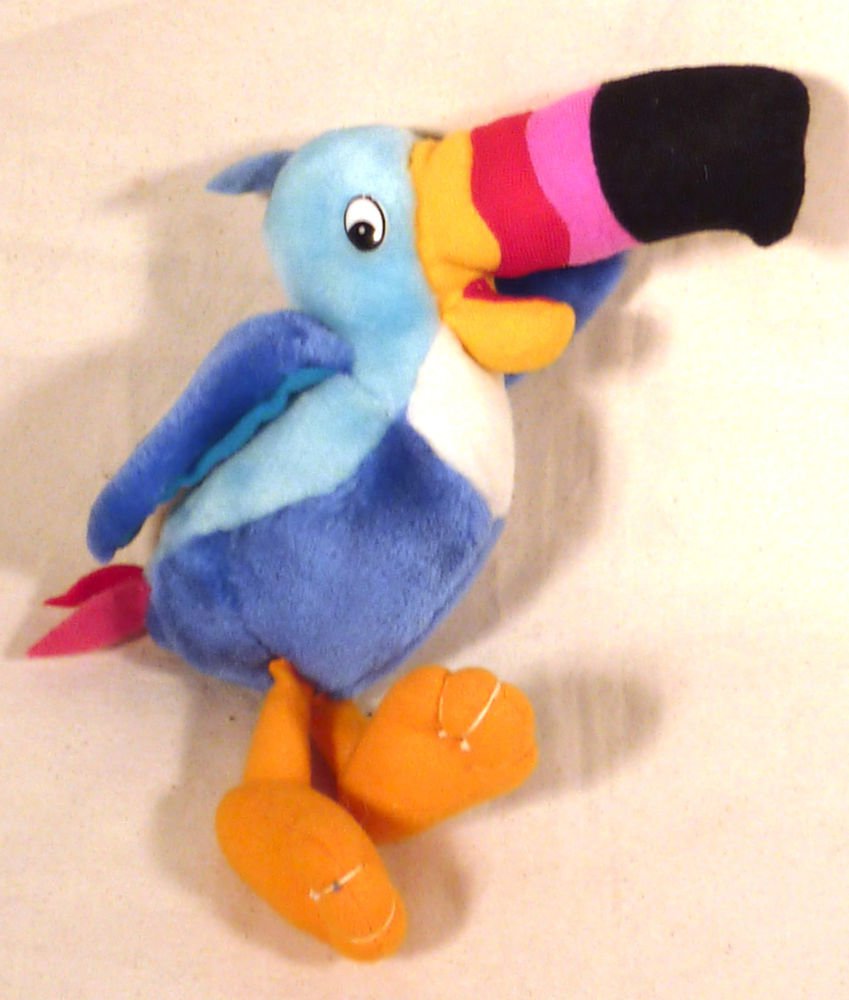 FRUIT LOOPS CEREAL TOUCAN SAM BIRD STUFFED ANIMAL PLUSH VINTAGE 1996