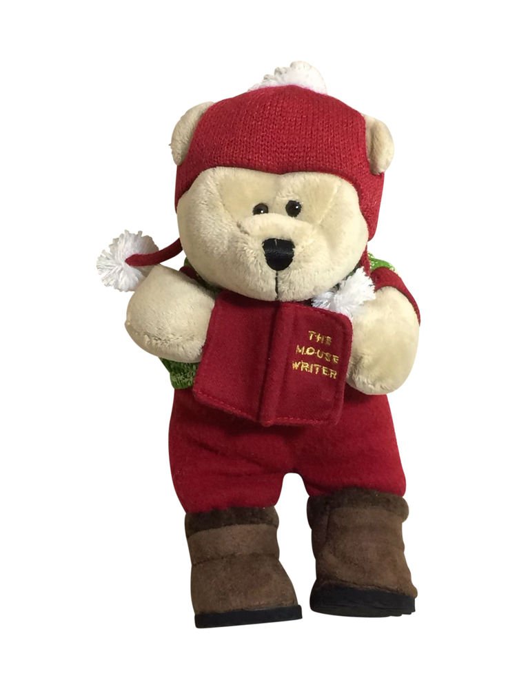 STARBUCKS COFFEE 97TH ED. PLUSH BEARISTA BEAR WINTER “THE MOUSE WRITER ...
