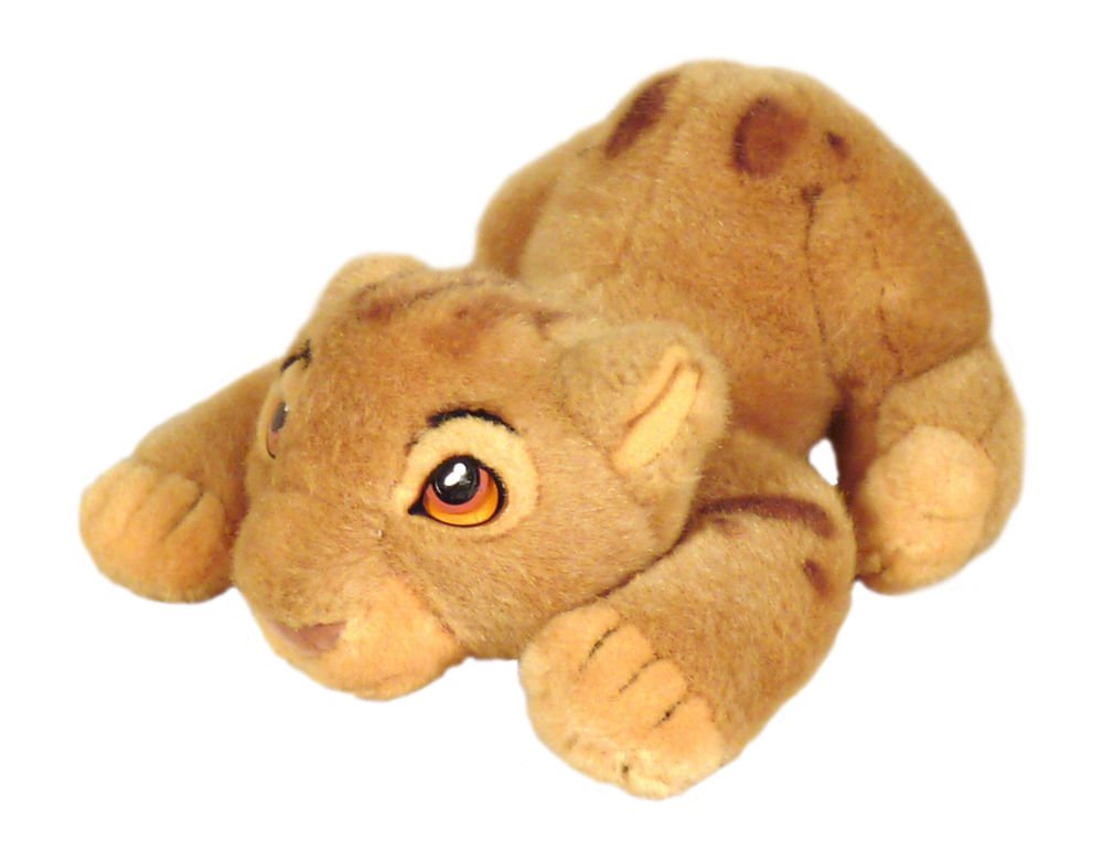 Disneyland Walt Disney World "Lion King" SIMBA Pouncing Stuffed Animal ...
