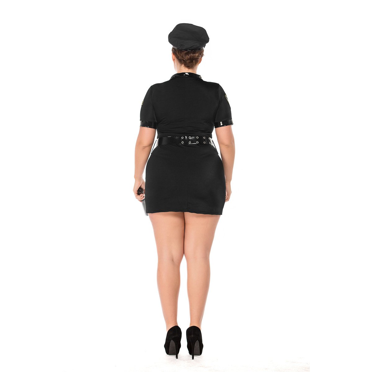 Carnival Police Uniform Suit Plus Size Cosplay Cops Costume Party Dress ...