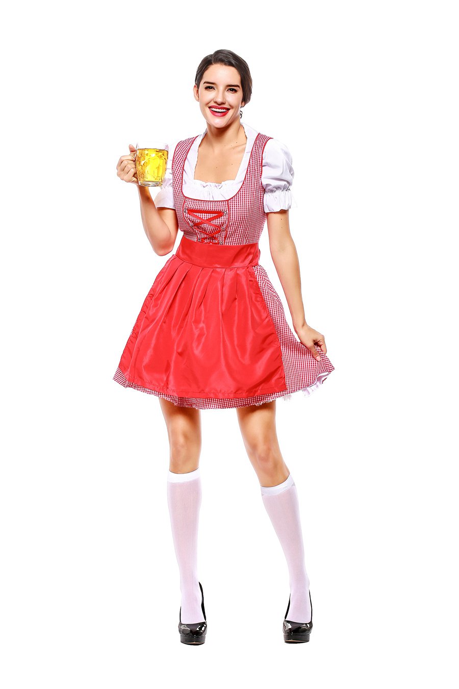 Women Oktoberfest Cosplay Costumes Night Club Maid Cos Uniform