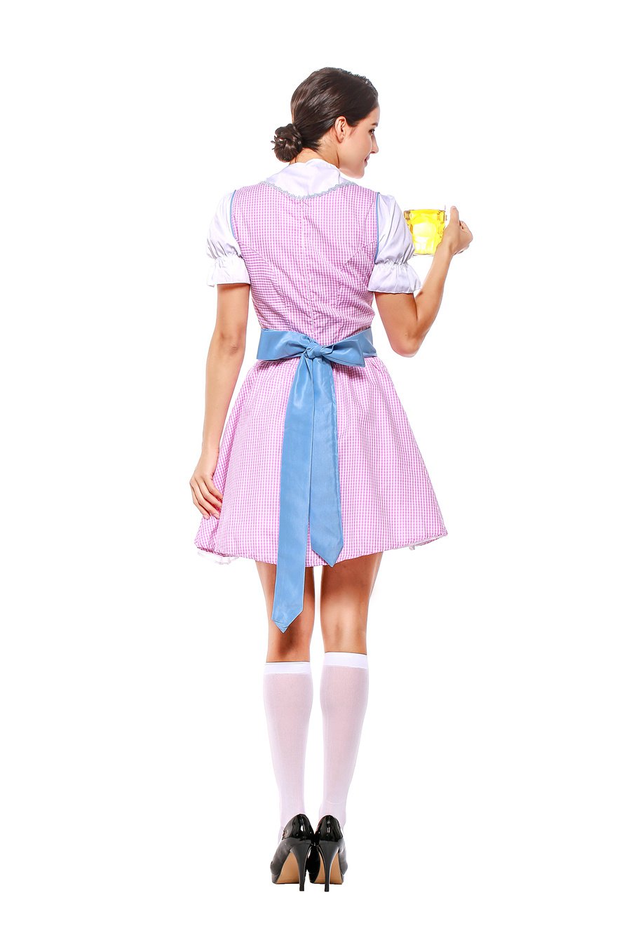 Large Size XL Sexy Beer Girl Costume Night Club Maid Cosplay Uniform ...