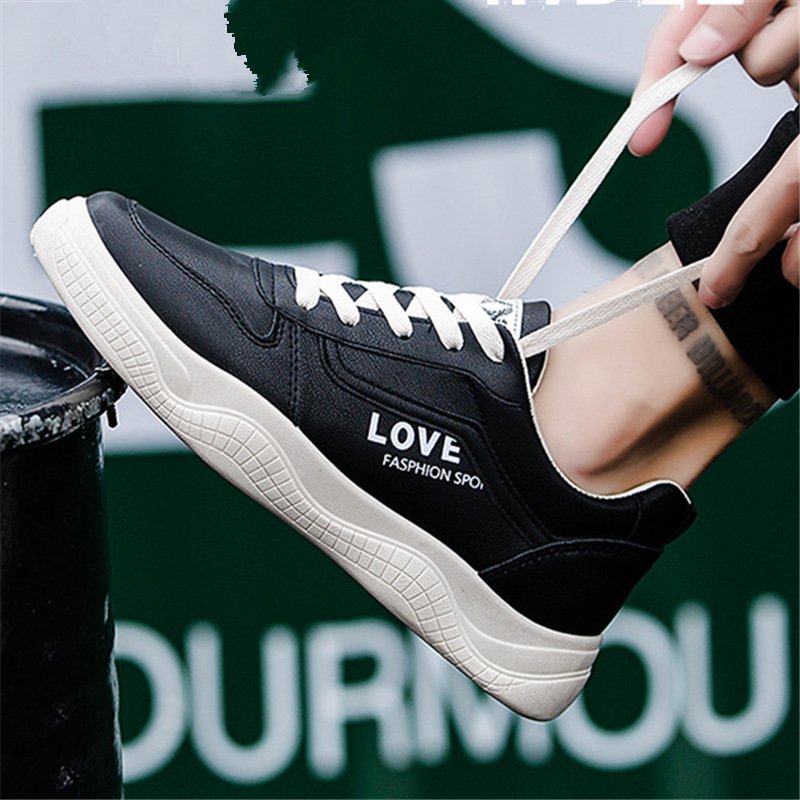 Korea Style Ulzzang Sneakers Casual PU Shoes Fashion Summer PVC Shoes ...