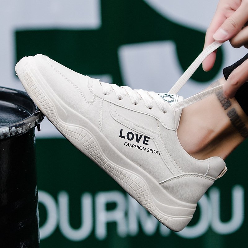 Korea Style Ulzzang Sneakers Casual PU Shoes Fashion Summer PVC Shoes ...