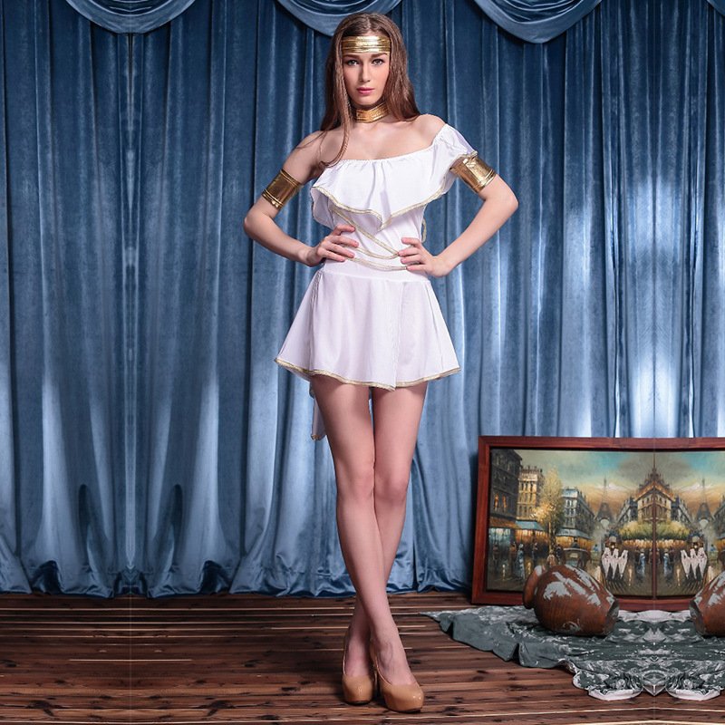 Grecian Heroine Outfit Athenian Uniform Greek Goddess Costume Princess ...