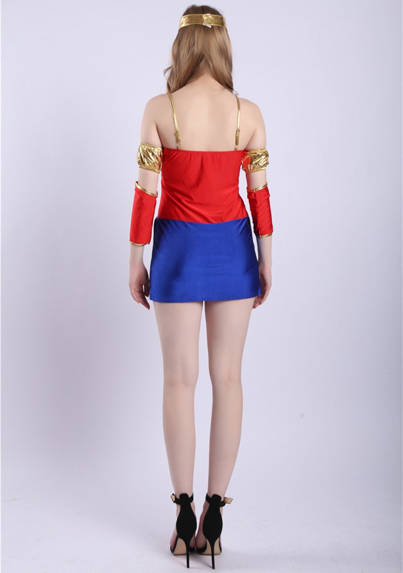 Wonder Woman Uniform American Anime Costumes Superhero Uniform Super ...