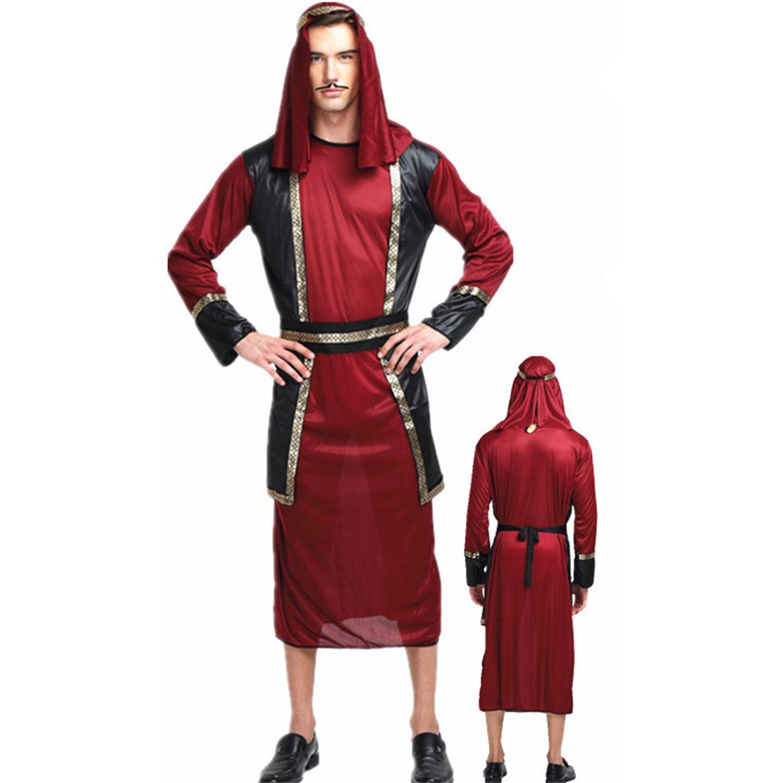 Carnival Warrior Outfit Arab Ethnic COS Uniform Man Middle East Knight ...