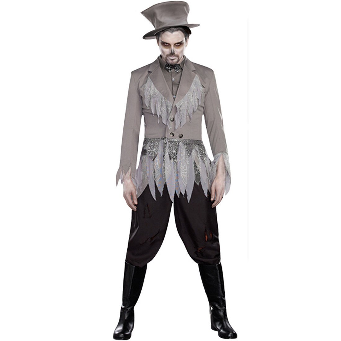 Vampire Count Cosplay Outfit Halloween Party Performance Costume Demon ...