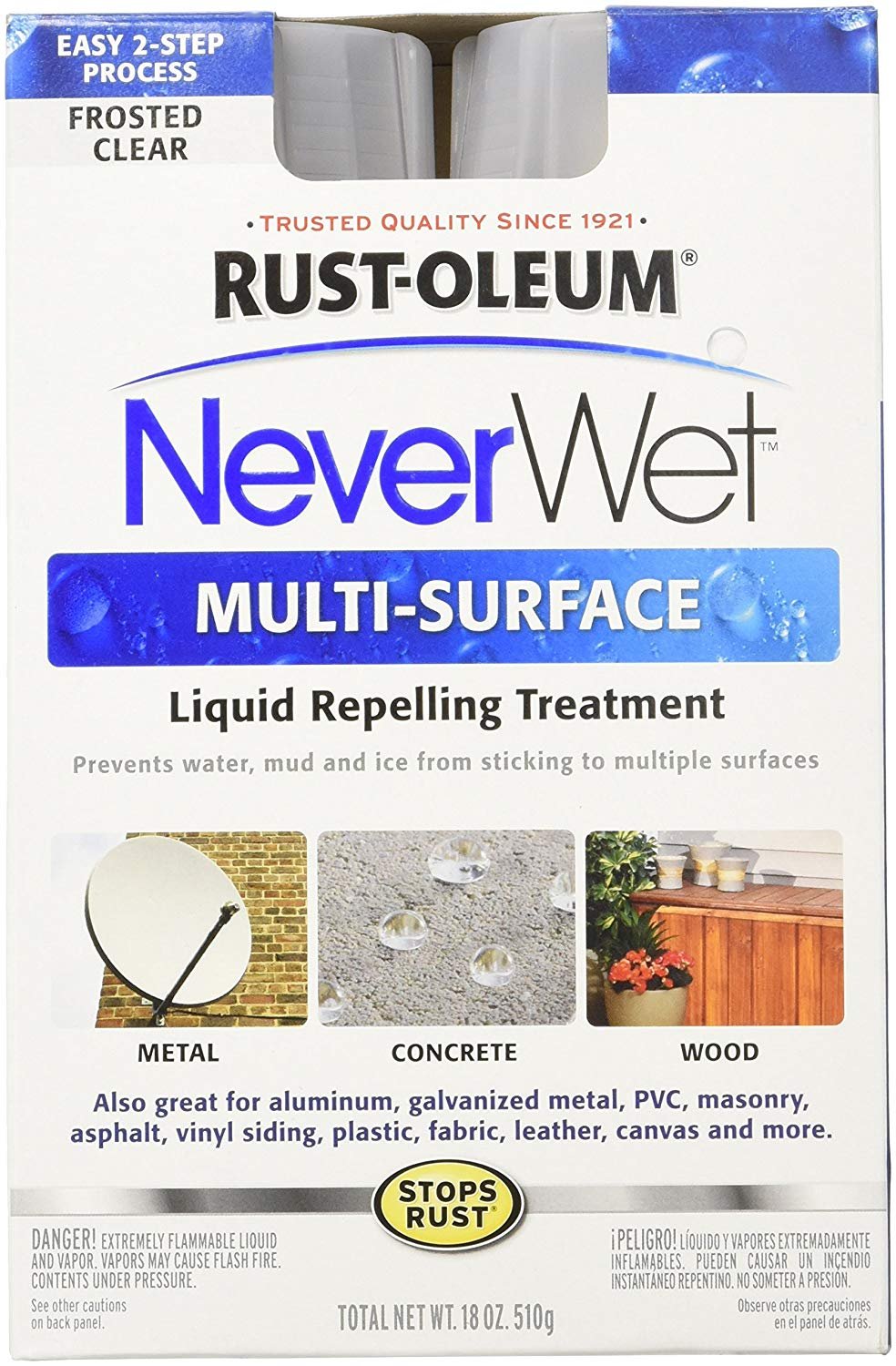 Rust-Oleum NeverWet Moisture Repellent Treatment Works On Any surface ...