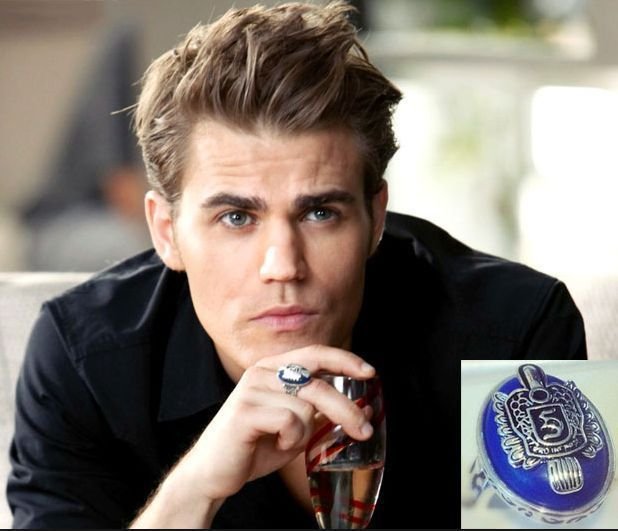The Vampire Diaries Stefan's Rings Salvatore Family Rings Vampire Jewelry