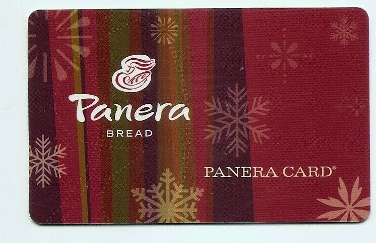 PANERA Bread CARD - Collectible EXPIRED - Gift / Stored value / Charge ...