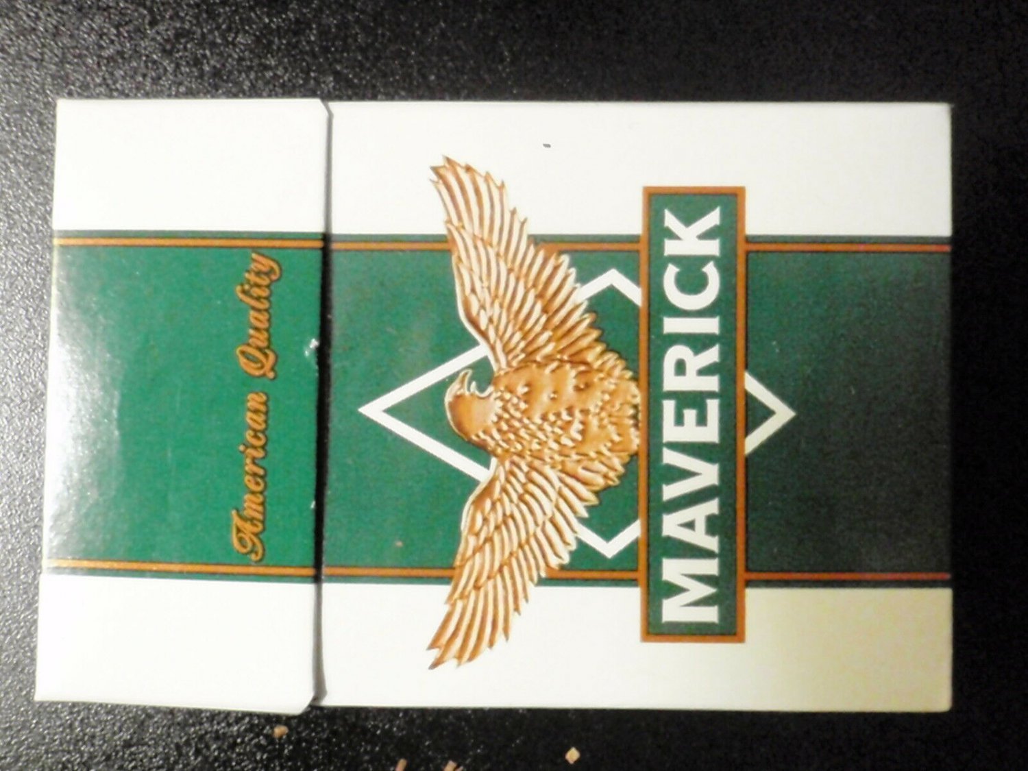 EMPTY Cigarette Box Collectible USA MAVERICK MENTHOL Court mandated ...
