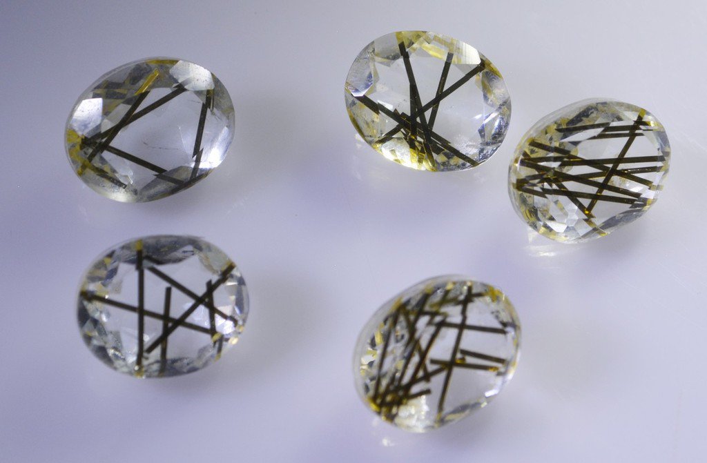 synthetic cubic zirconia Rutile Quartz cz loose Stone 1 Pieces 8 x 10 ...