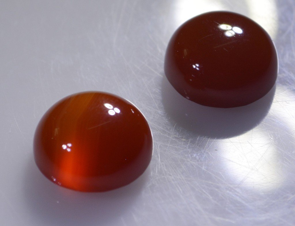 Red onyx loose Stone 1 Pieces 11 x 11 mm Round Red cabochon Gemstone