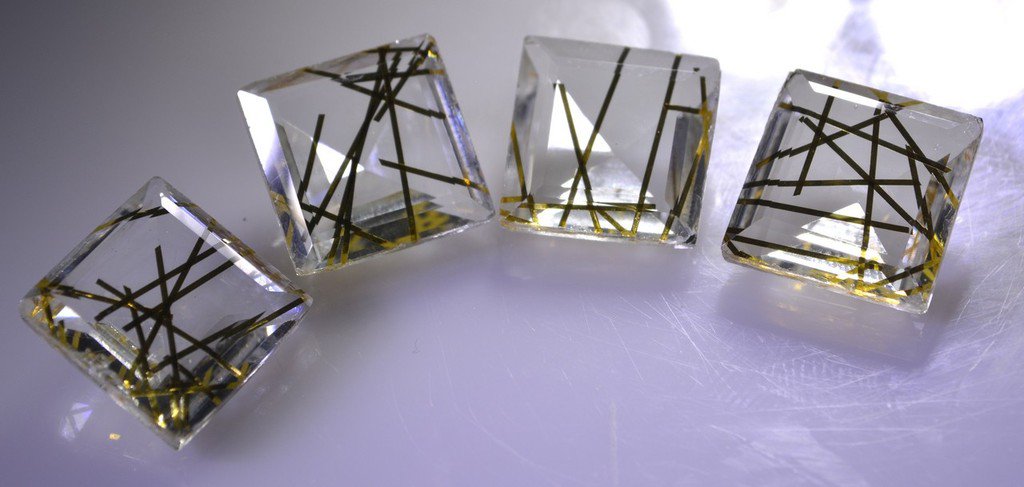 synthetic cubic zirconia Rutile Quartz cz loose Stone 1 Pieces 12 x 12 ...