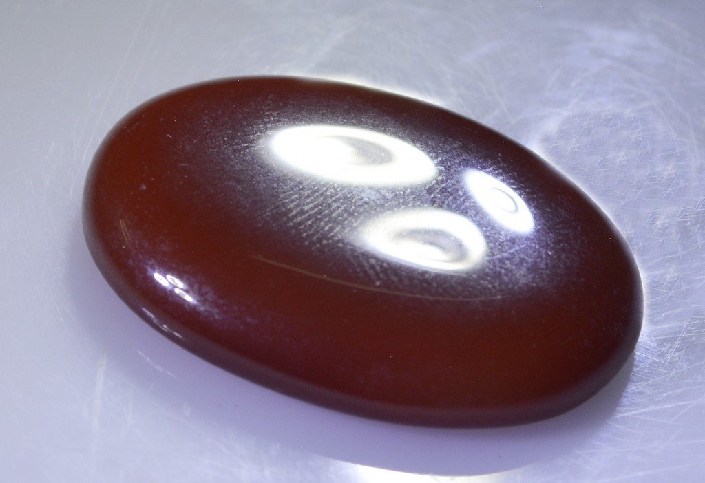 Red onyx loose Stone 1 Pieces 22 x 30 mm Oval Red cabochon Gemstone