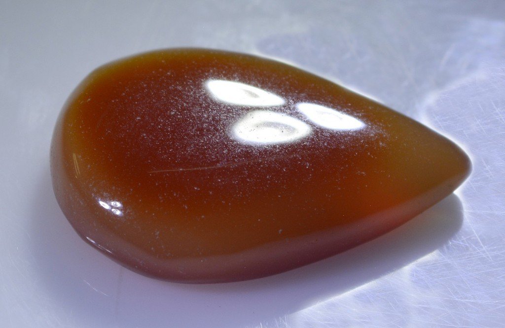 Red onyx loose Stone 1 Pieces 21 x 30 mm Pear Red cabochon Gemstone