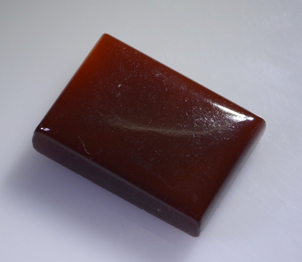 Red onyx loose Stone 1 Pieces 18 x 25 mm Emerald cut Red cabochon Gemstone