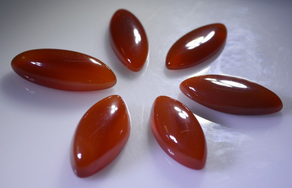 Red onyx loose Stone 1 Pieces 11x25, 12x27, 13x29 mm Marquise Red ...