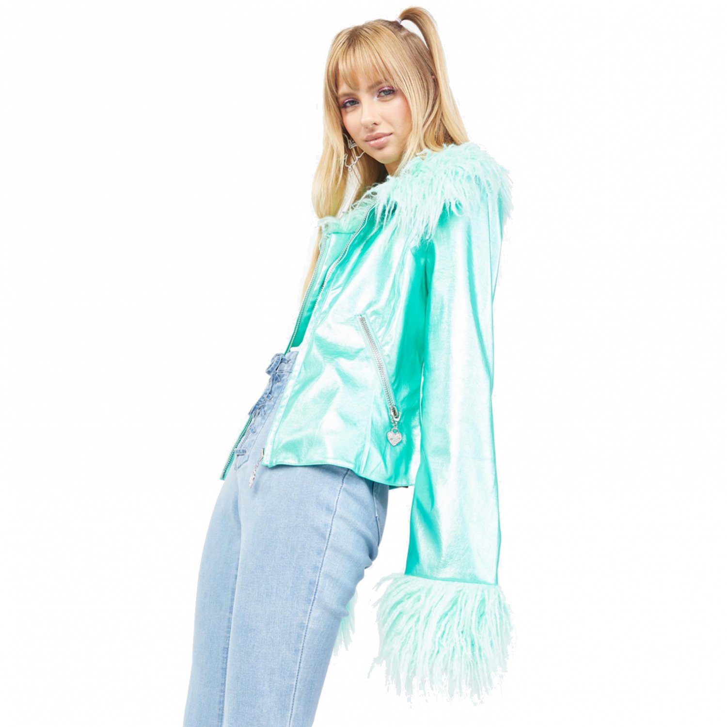 Dolls Kill x Winx Club POWER OF GLAM METALLIC JACKET