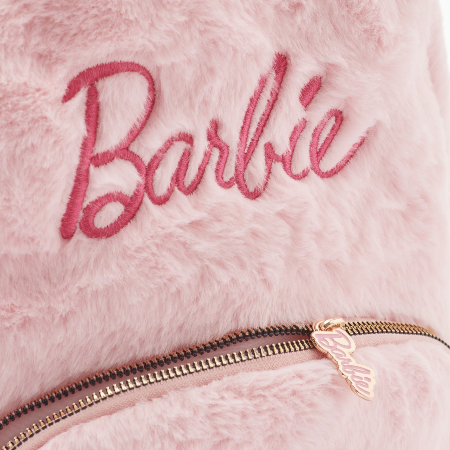 Pepco Barbie Mattel Womens Pink Fluffy Backpack