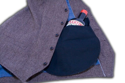 MAGICIANS JACKET TOPIT VANISHER Vanishing Gimmick Pocket Magic Trick ...