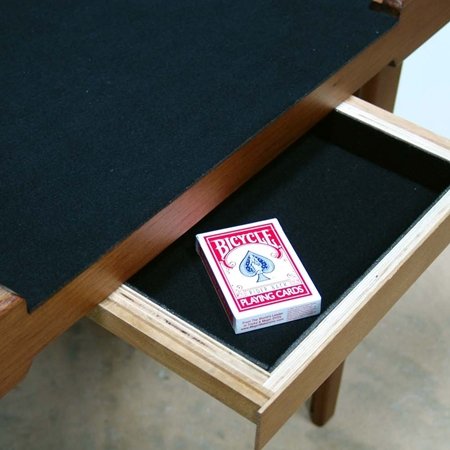 1 MAGICIANS PRO CLOSE UP TABLE Wood Portable Magic Trick Prop Carrying ...