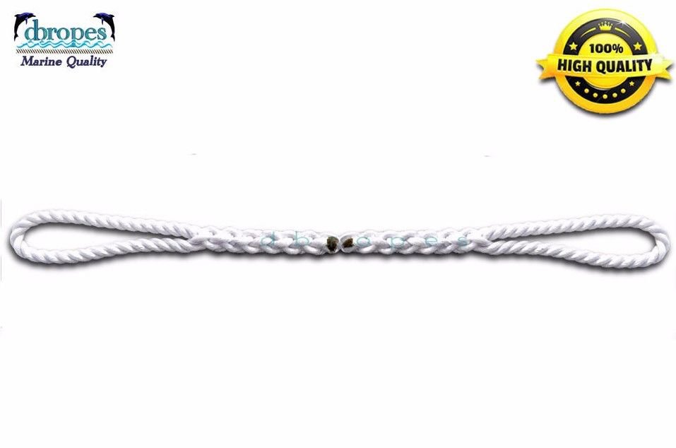 3/8" X 24" NYLON 3-STRAND TWIST FENDER LOOP