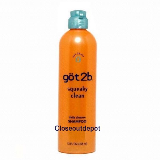 Got2b Squeaky Clean Shampoo 12 oz