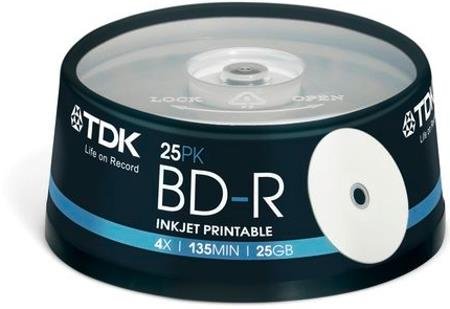 TDK BD-R TDK 25GB X4 PRINTABLE 1PCS