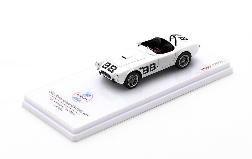 TSM Model TSM430520 Shelby Cobra 289 CSX2008 #98 'Miles' 2nd pl SCCA ...