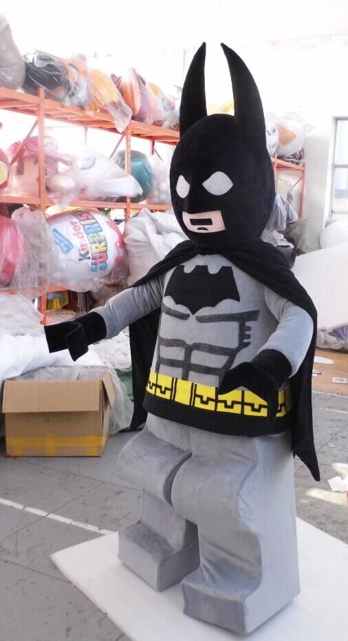 Custom made Lego mascot costume Lego Batman mascot for party