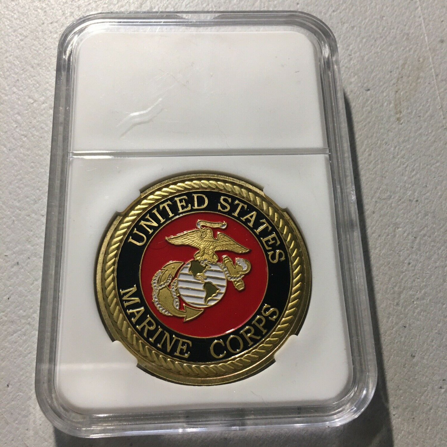 LANCE CORPORAL Challenge Coin US Marine Corps USMC M19