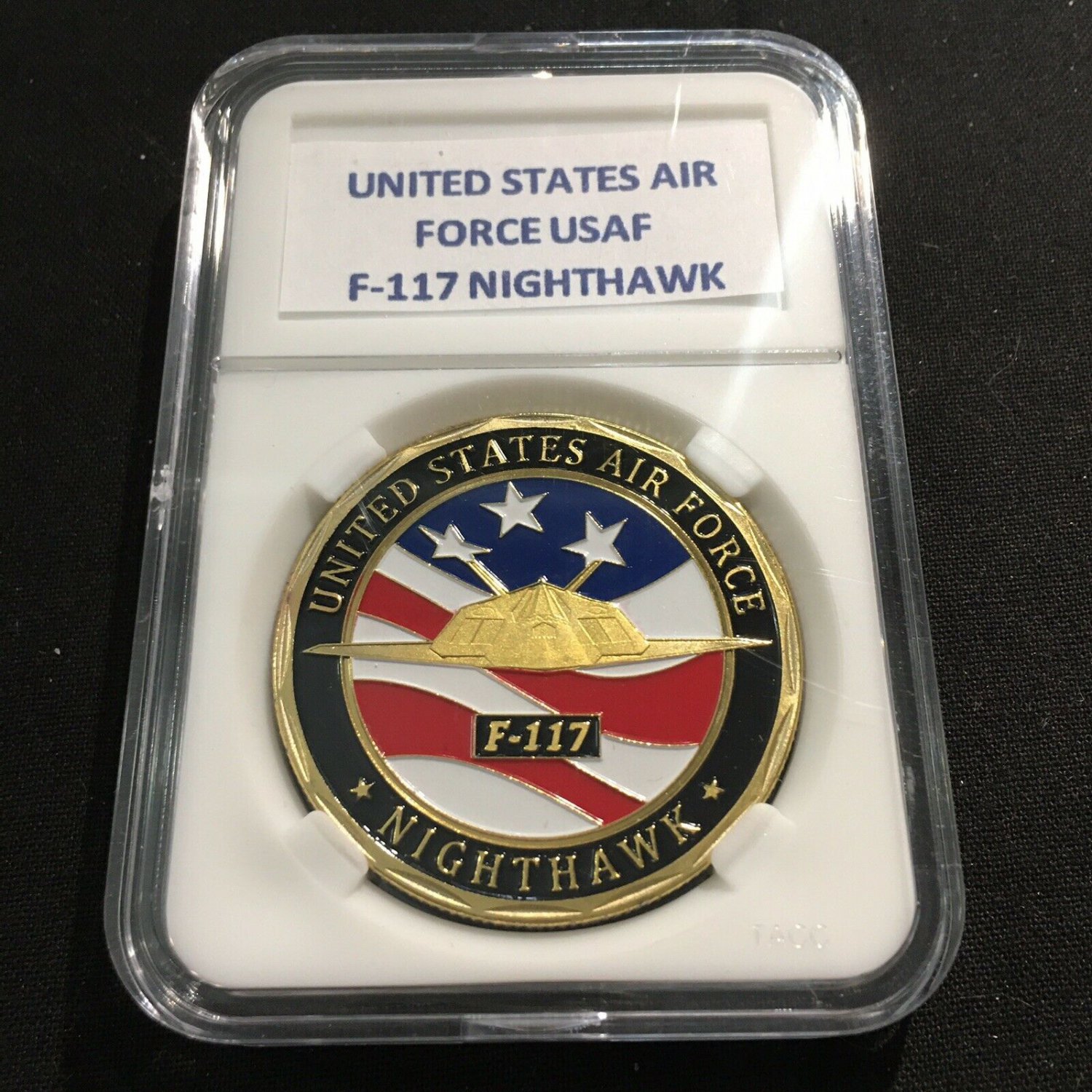 F-117 Stealth Fighter-Bomber Challenge Coin-United States AIR FORCE ...