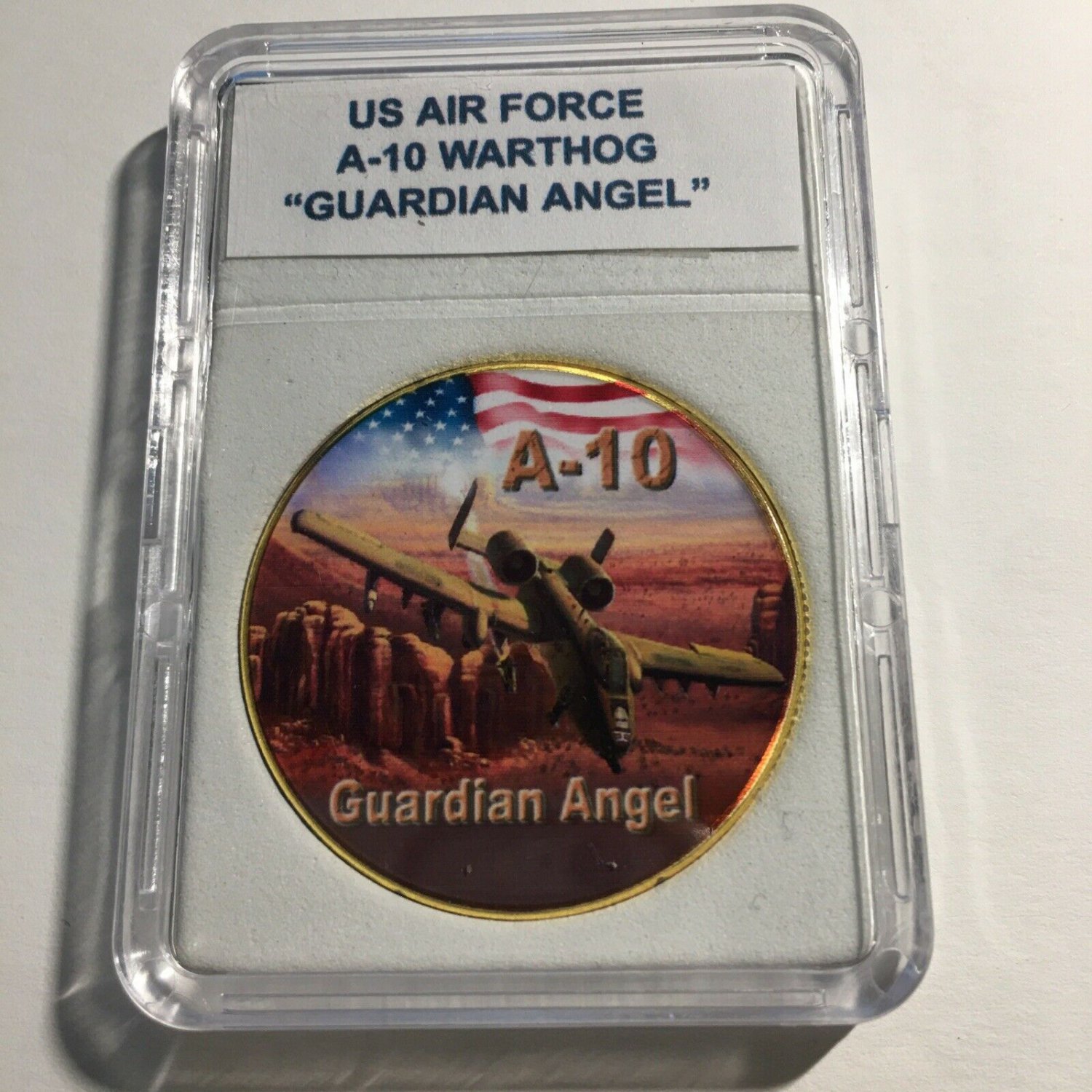A-10 "WARTHOG" "GUARDIAN ANGEL" Challenge Coin United States AIR FORCE ...